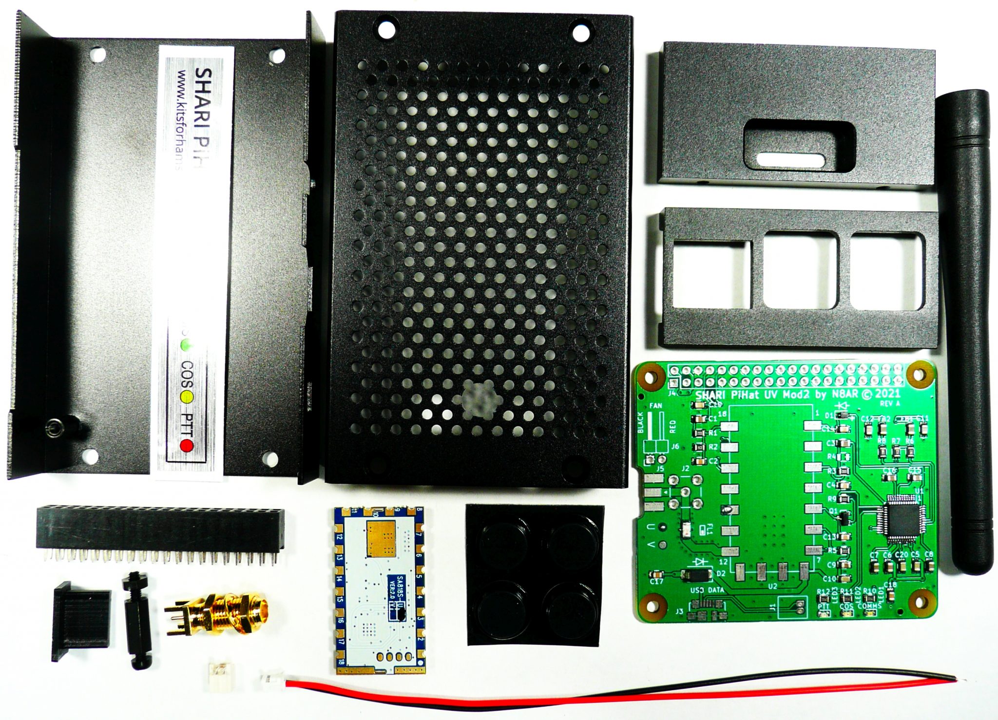 SHARI PiHat (Unistorm Case) – Kits 4 Hams