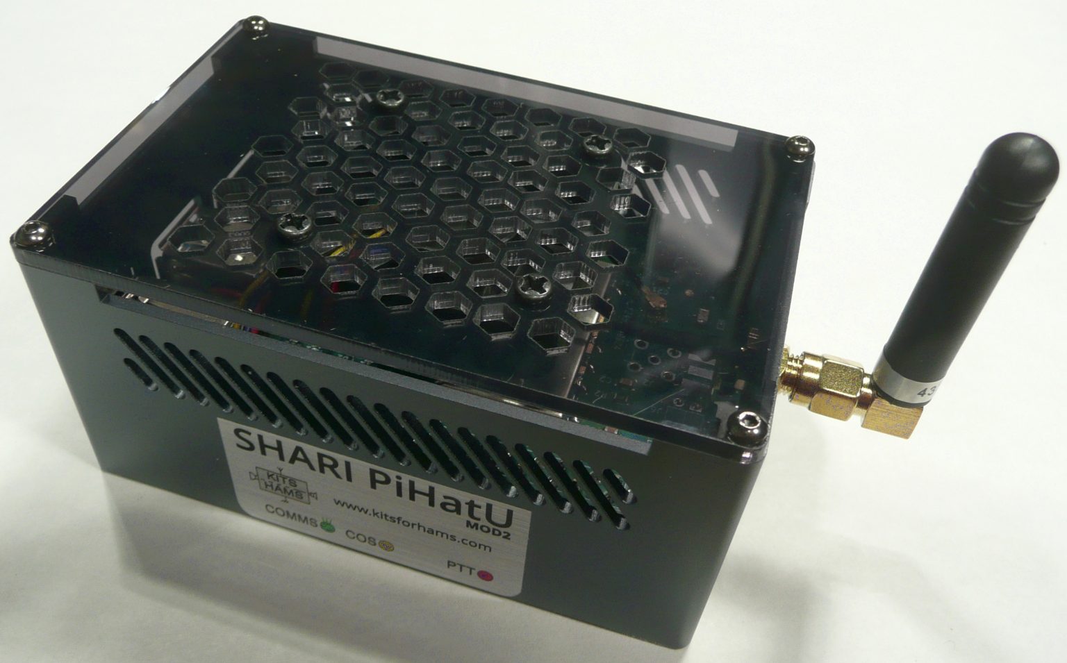 SHARI PiHat (52Pi case) using a Pi5 – Kits 4 Hams